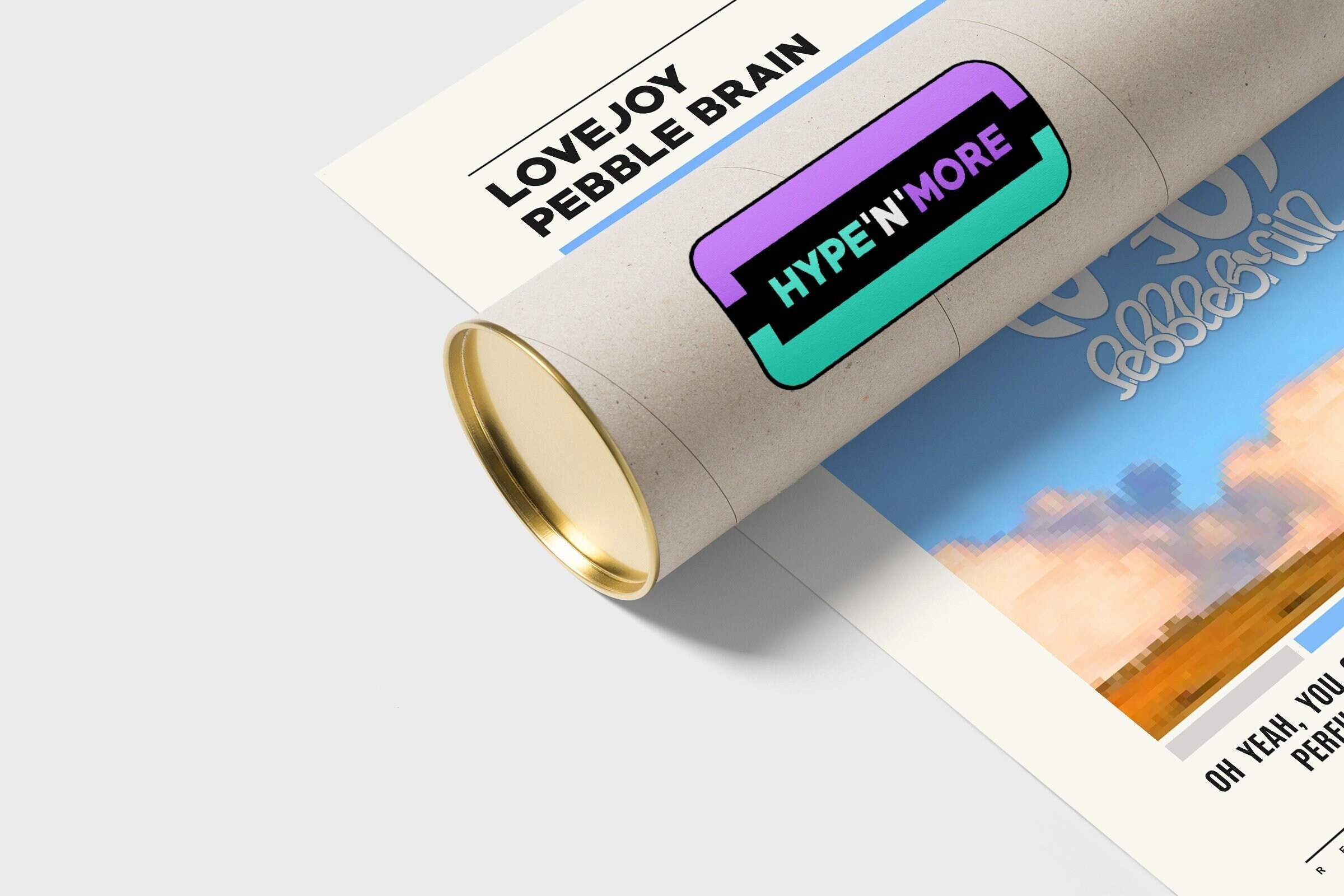 Lovejoy Posters / Pebble Brain Poster / Album Cover Poster / Poster ...