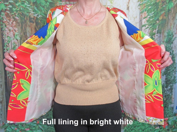 33 inch bust fitted blazer, Marina Sithon for KAMOSHO… - Gem