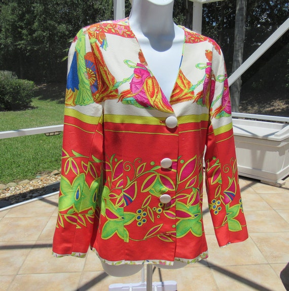 33 inch bust fitted blazer, Marina Sithon for KAMOSHO… - Gem