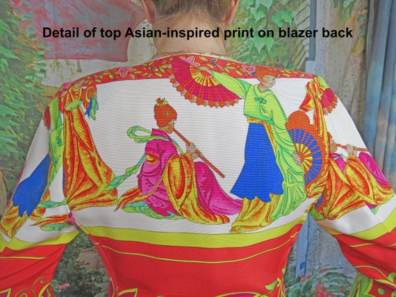 33 inch bust fitted blazer, Marina Sithon for KAMOSHO… - Gem