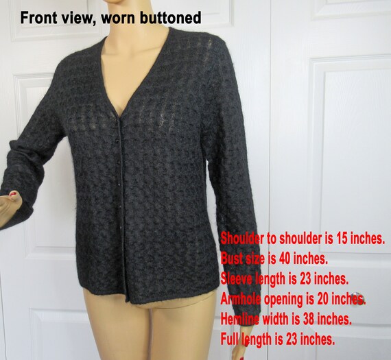 Eileen Fisher 40 inch bust Sweater, Sz Small sheer It… - Gem