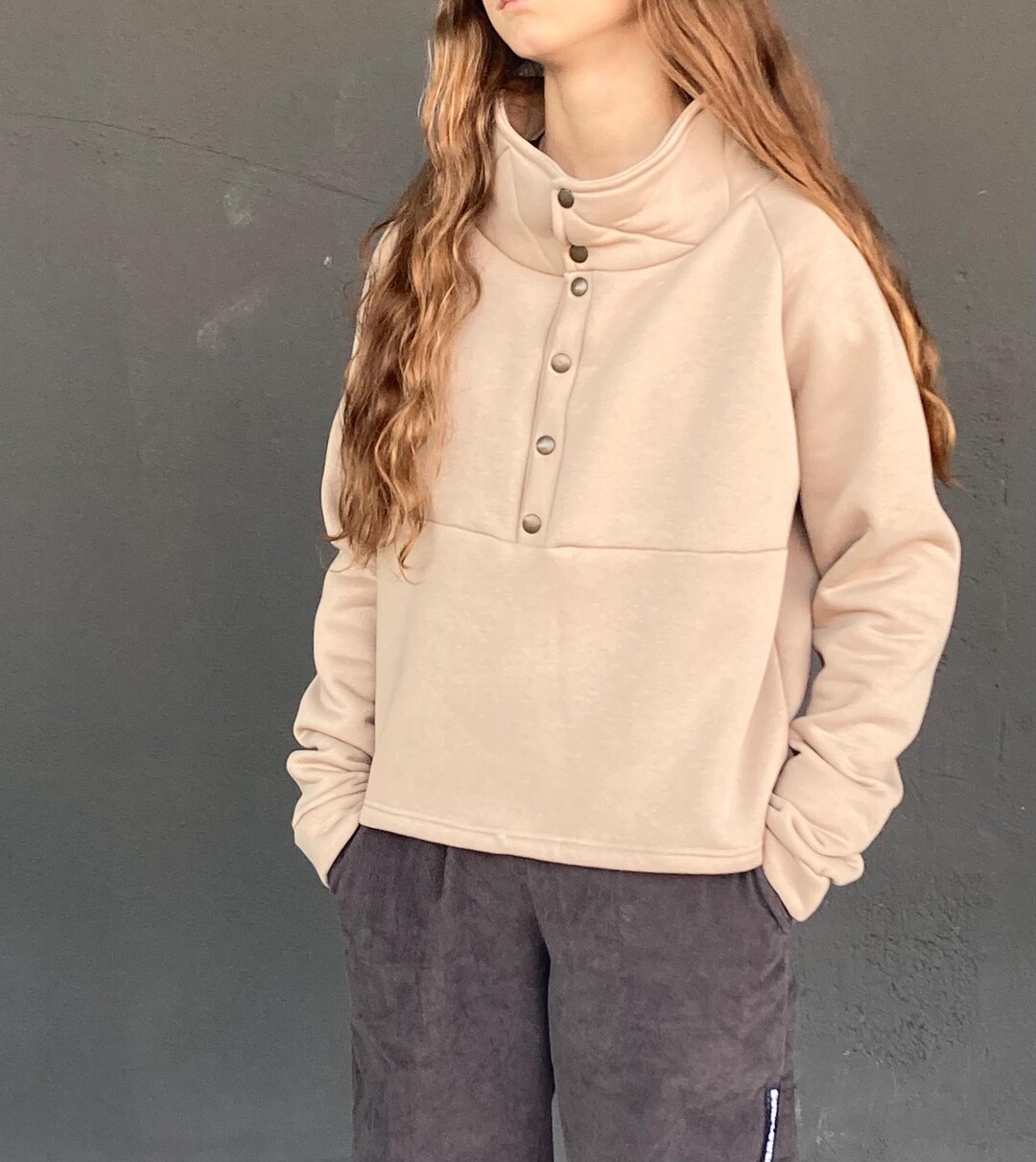 Organic Cotton Sweater, Minimal Design, Modern Look - Etsy