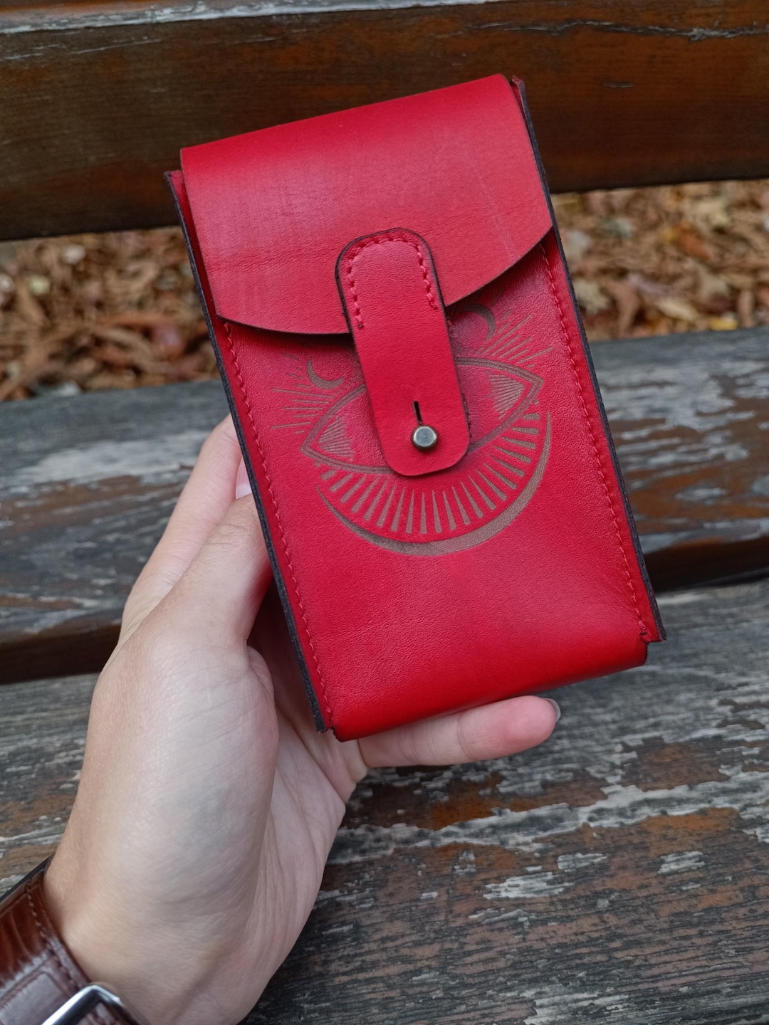 Leather Tarot Card Holder, Deck Case, Box, Pouch, Tarot Card Wrap ...