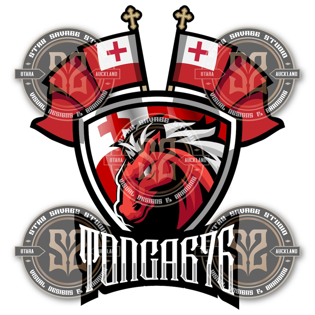 Tongan Custom Emblem PNG SVG File Tonga Art Clipart Emblem PNG for ...