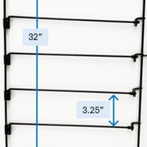 8 Tier Swing Arm Multifunctional Organizer - for Spools of Ribbons ...