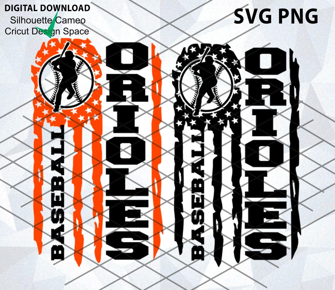 Baltimore Baseball Svg, Baltimore Baseball Design Svg Files for Cricut ...