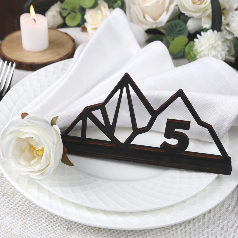 Mountain Table Numbers - Etsy