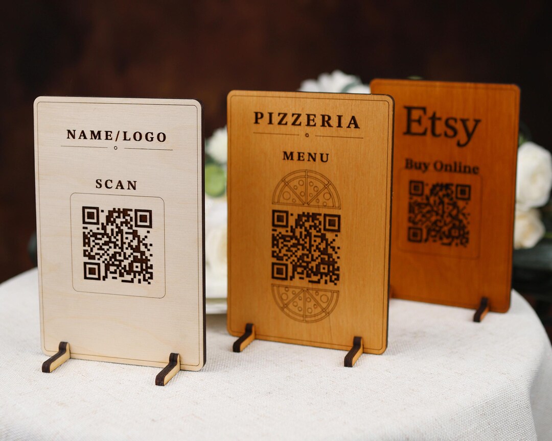 Custom Themed Table Sign - Simple and Elegant Design, Personalized With ...