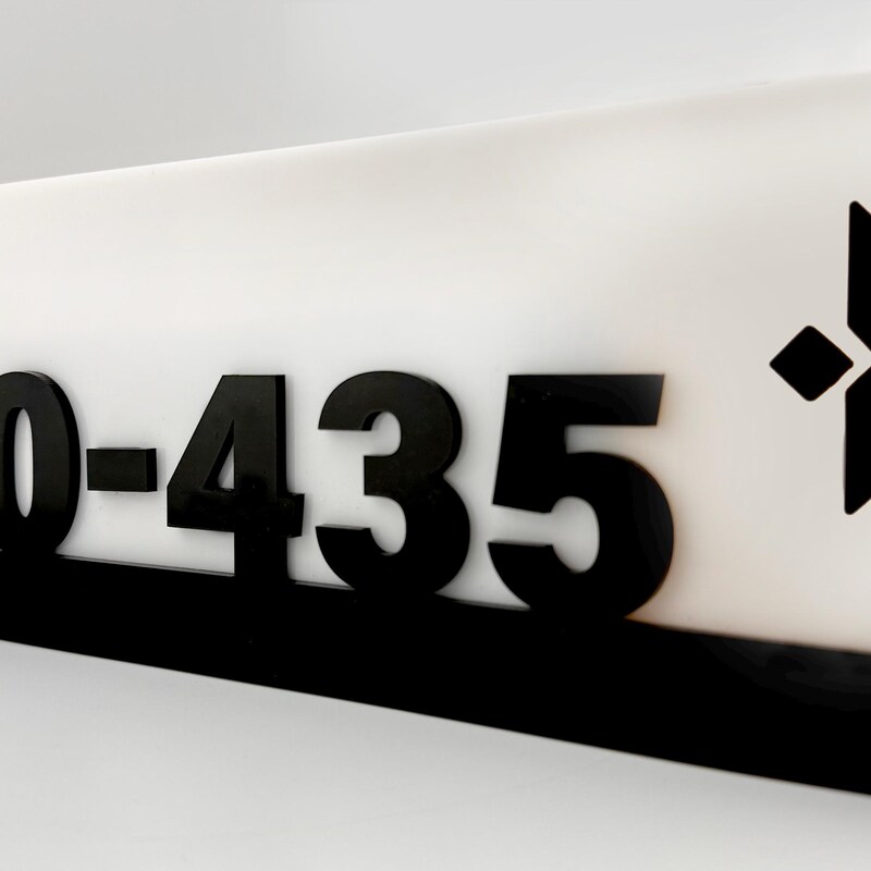 Hotel Room Number Plates - Etsy
