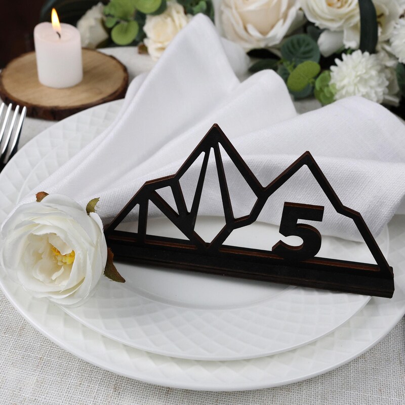 Mountain Table Numbers - Etsy