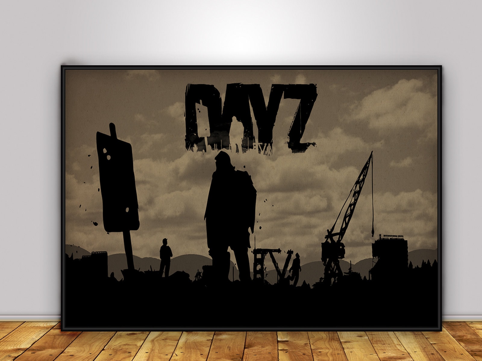 Dayz Game Poster Wall Art Wall Prints Home Decor Kraft Paper Print Gift ...