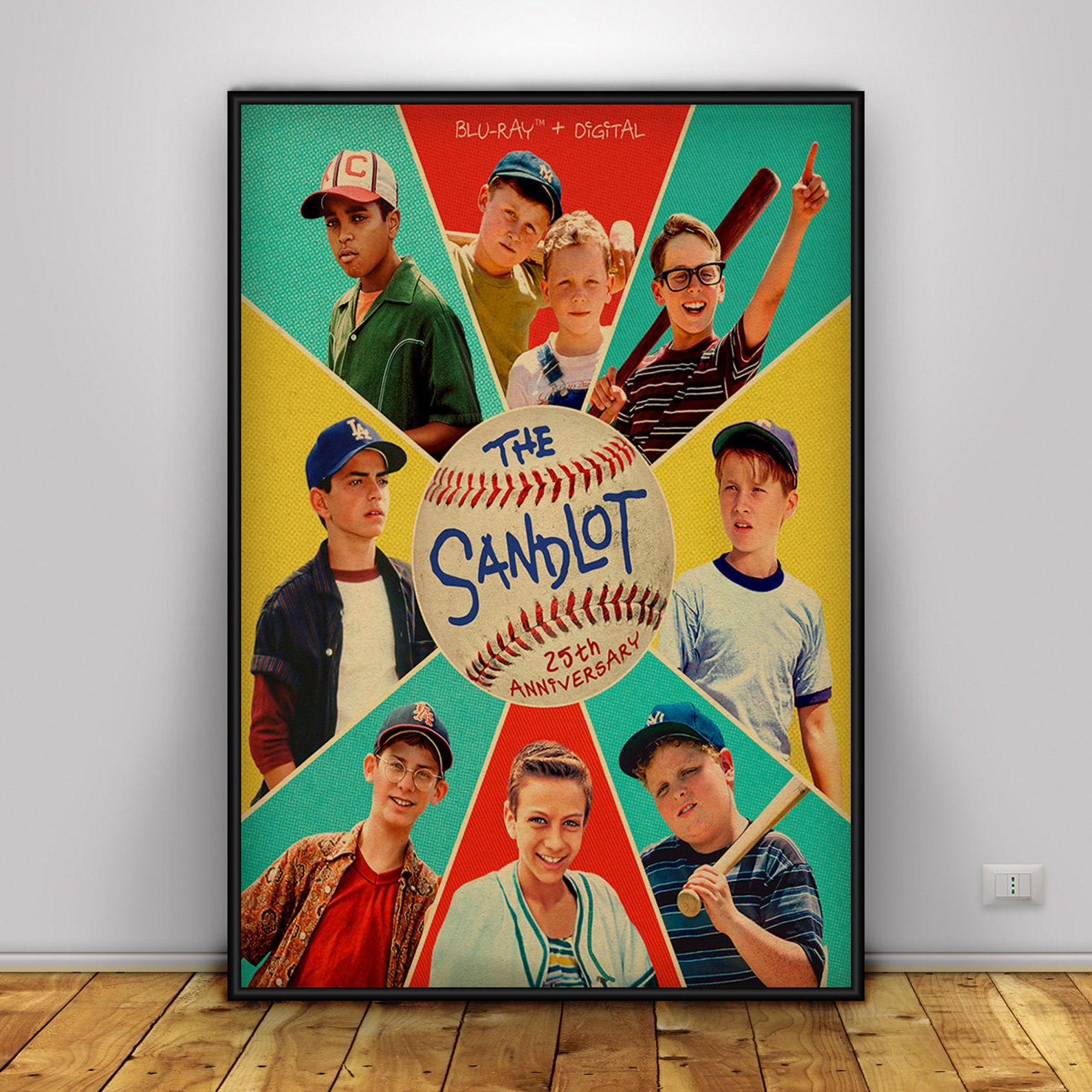 The Sandlot Poster Wall Art Wall Prints Home Decor Kraft Paper Print ...