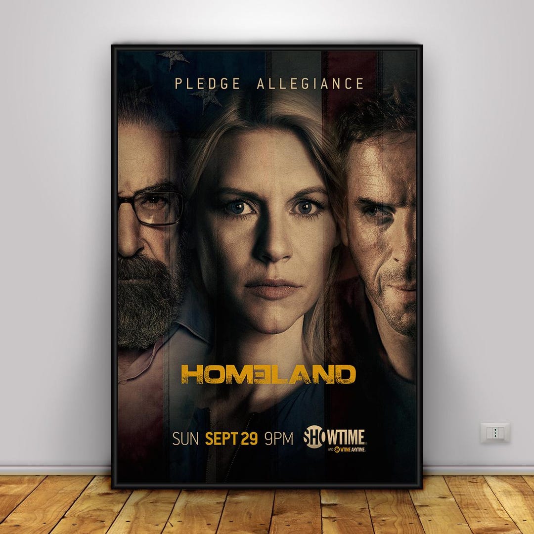 Homeland Poster Wall Art Wall Prints Home Decor Kraft Paper Print Gift ...
