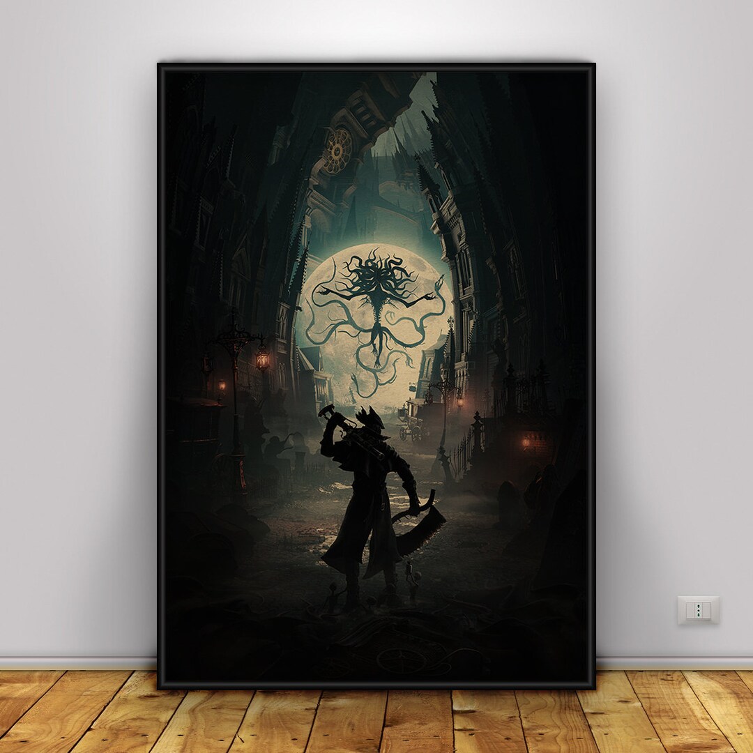 Bloodborne Game Poster Wall Art Wall Prints Home Decor Kraft Paper ...