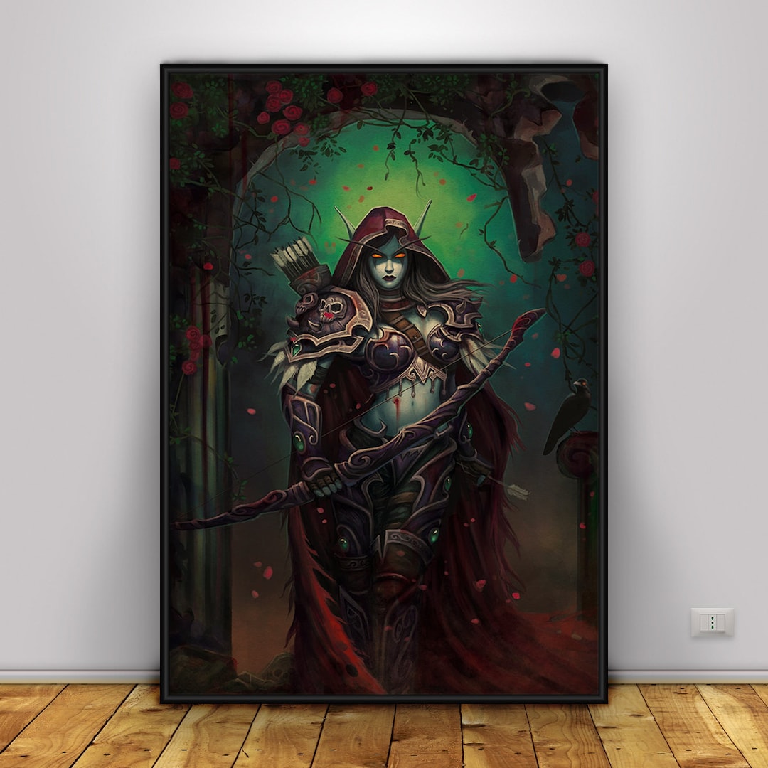 World of Warcraft Game Poster Wall Art Wall Prints Home Decor Kraft ...
