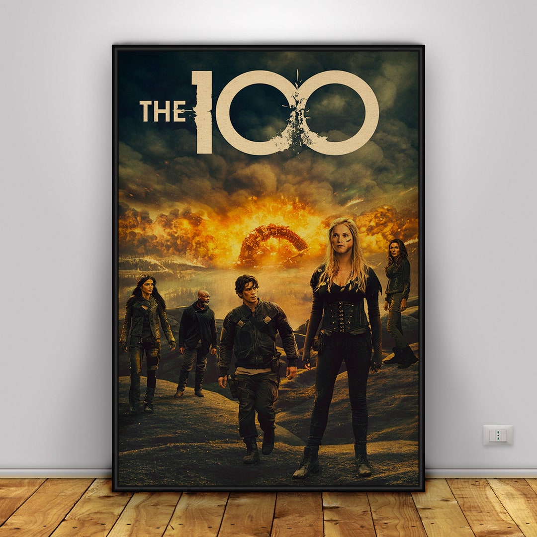 The 100 Poster Wall Art Wall Prints Home Decor Kraft Paper Print Gift ...