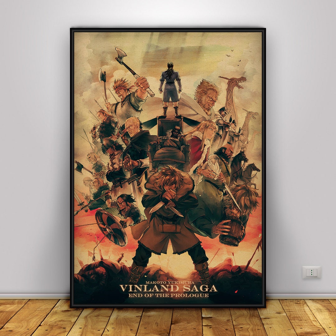 Anima Manga Poster Wall Art Wall Prints Home Decor Kraft Paper Print ...