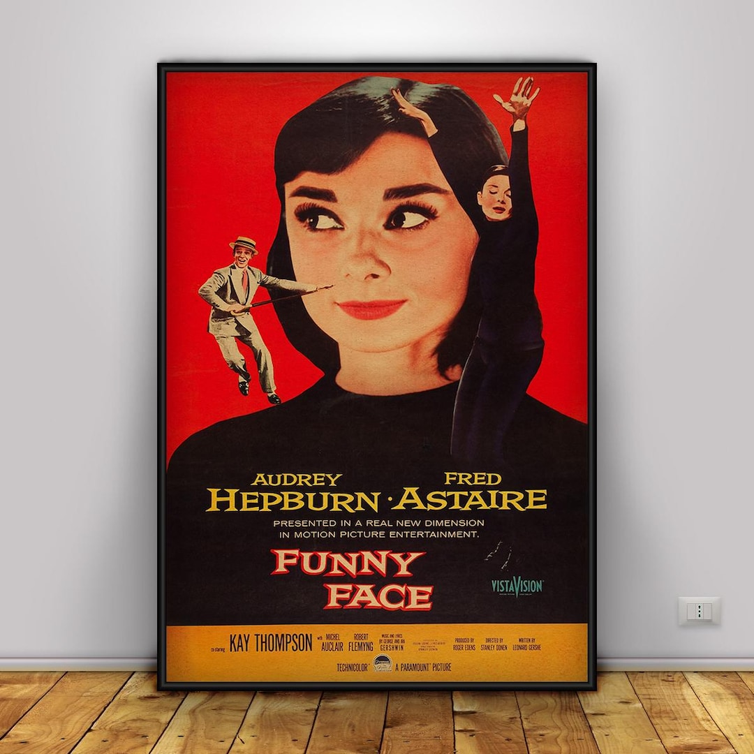 Funny Face Poster Wall Art Wall Prints Home Decor Kraft Paper Print ...