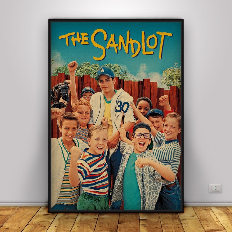 The Sandlot Poster Wall Art Wall Prints Home Decor Kraft Paper Print ...