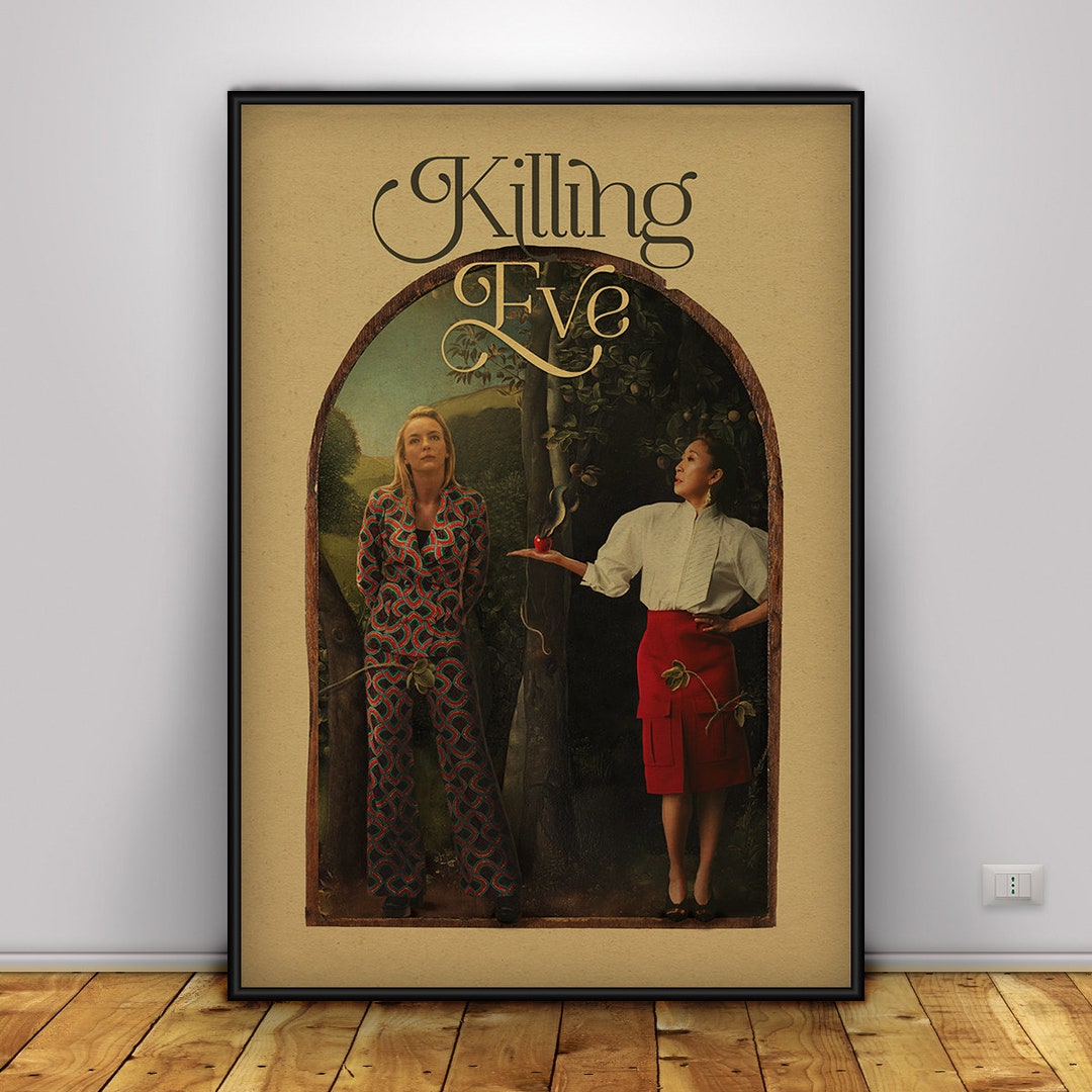 Killing Eve Poster Wall Art Wall Prints Home Decor Kraft Paper Print ...