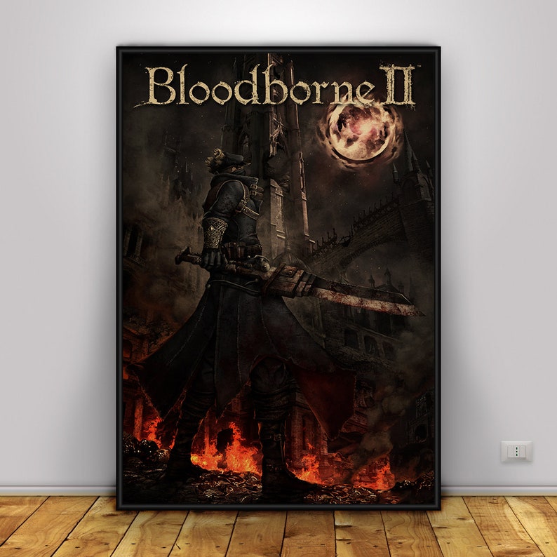 Bloodborne Game Poster Wall Art Wall Prints Home Decor Kraft Paper ...