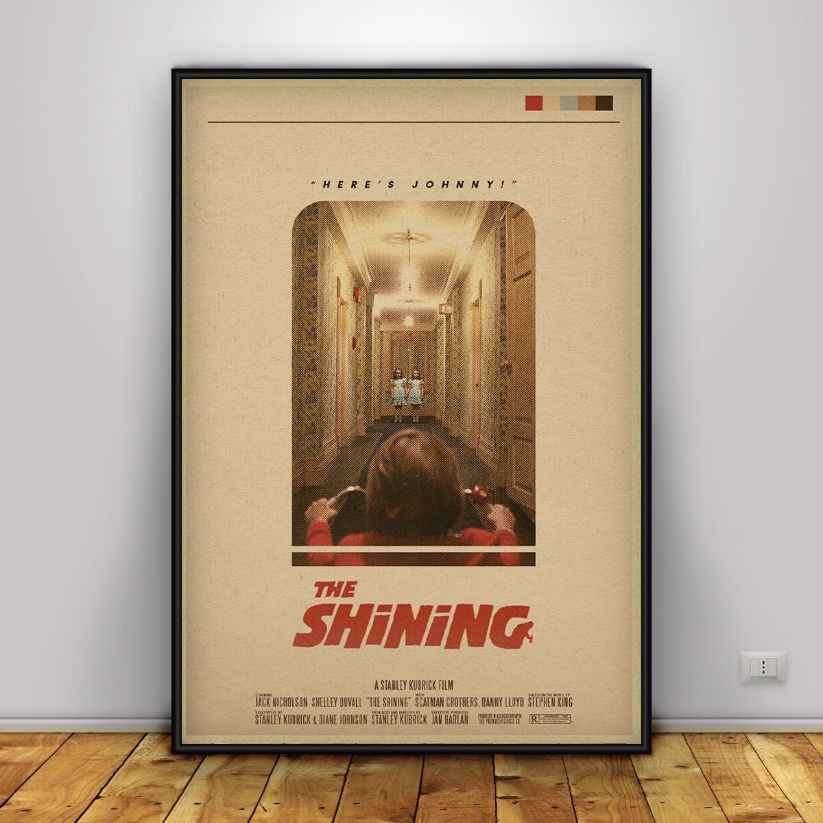 The Shining Poster Wall Art Wall Prints Home Decor Kraft Paper Print ...