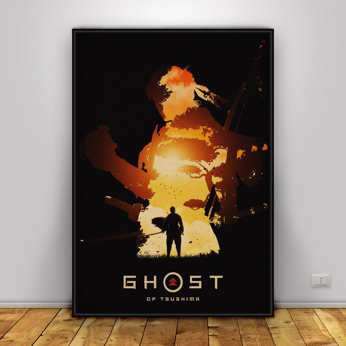 Ghost of Tsushima Game Poster Wall Art Wall Prints Home Decor Kraft ...