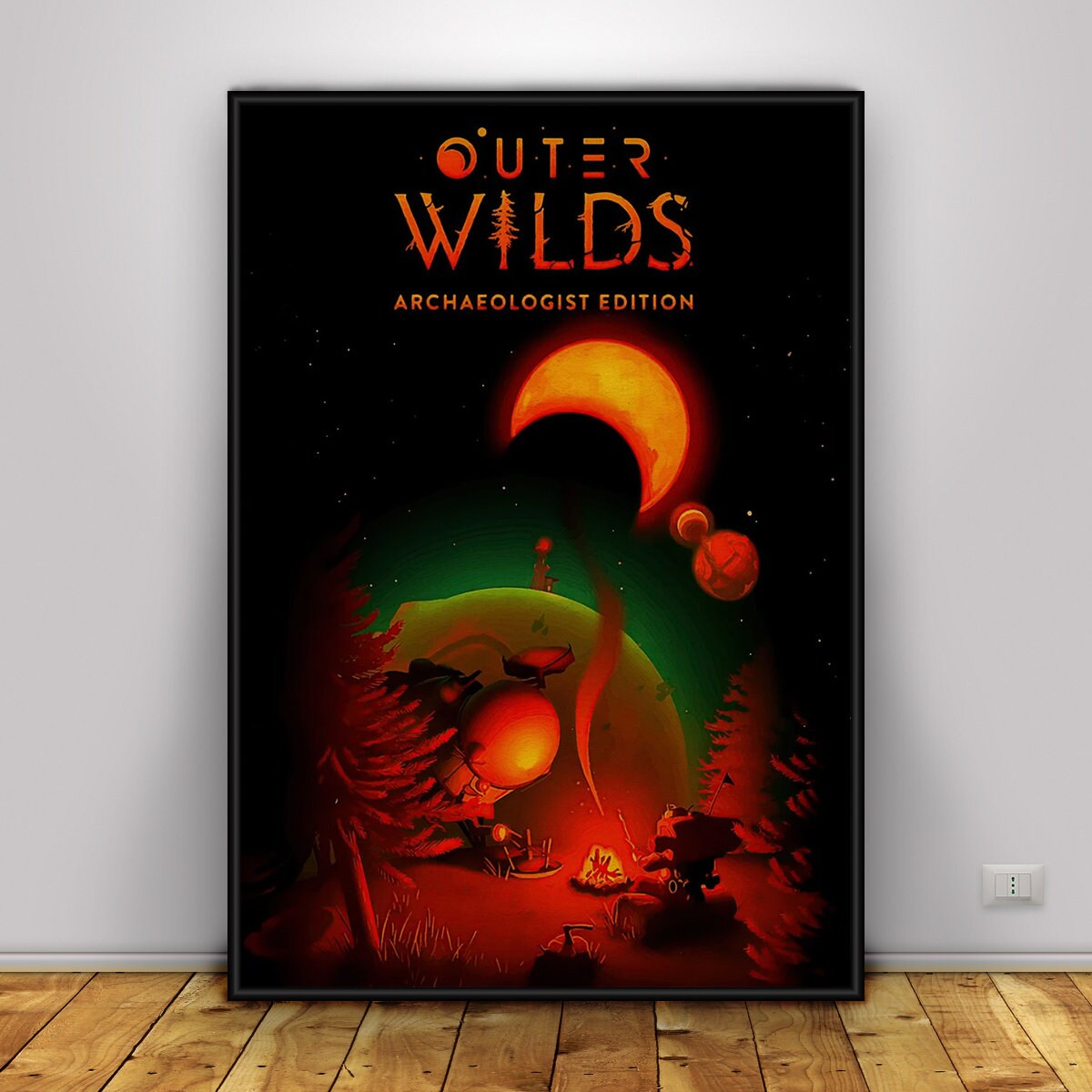 Outer Wilds Game Poster Wall Art Wall Prints Home Decor Kraft Paper ...