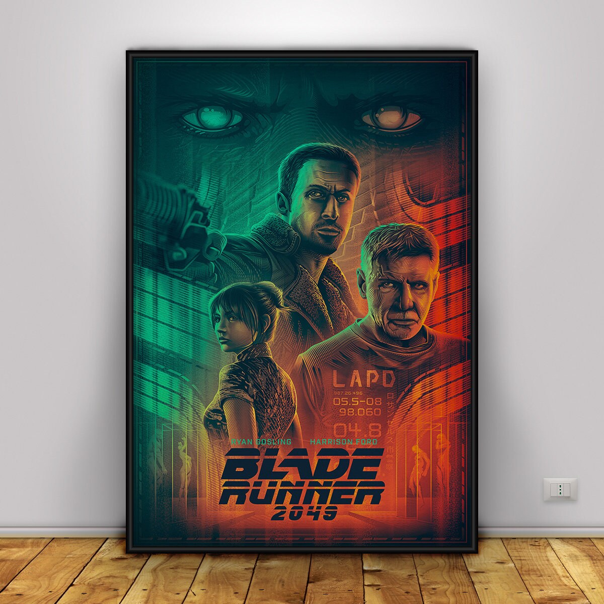 Blade Runner Poster Wall Art Wall Prints Home Decor Kraft Paper Print ...