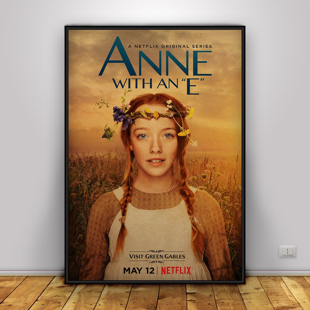 Anne With an E Poster Wall Art Wall Prints Home Decor Kraft Paper Print ...