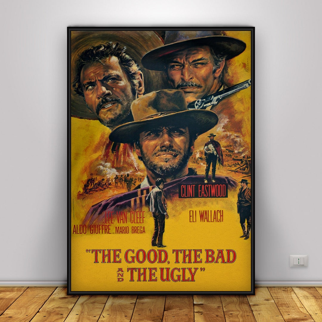 The Good, the Bad and the Ugly Poster Wall Art Wall Prints Home Decor ...