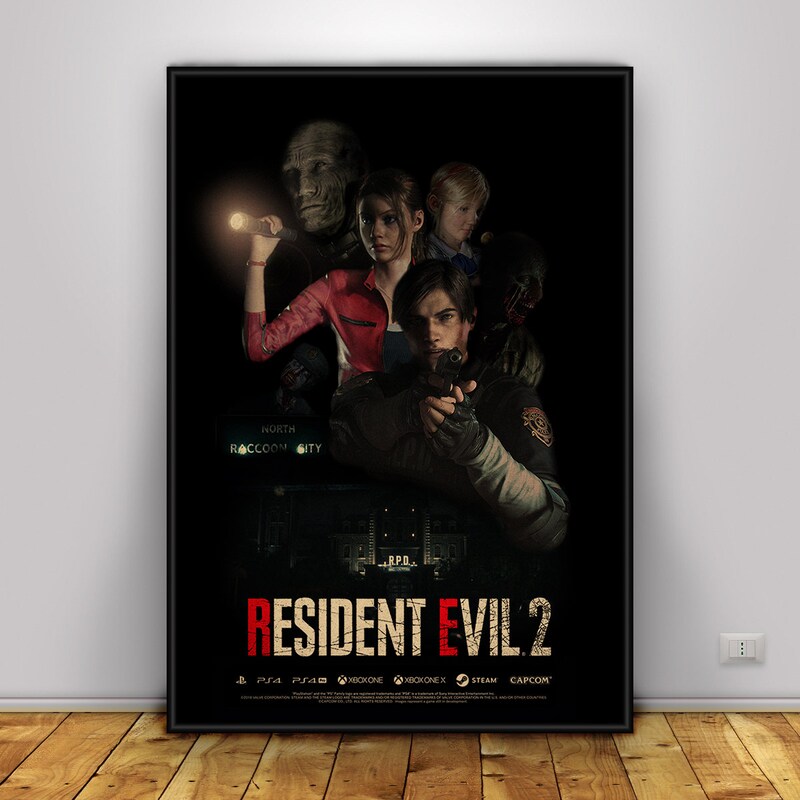 Resident Evil Game Posters - Etsy