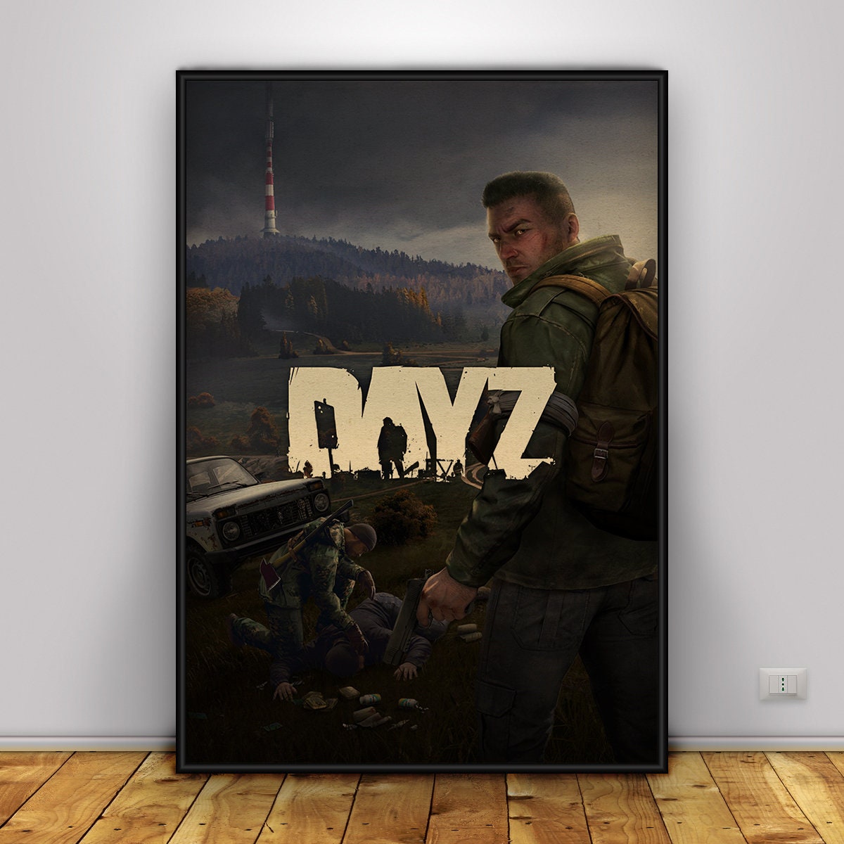 Dayz Game Poster Wall Art Wall Prints Home Decor Kraft Paper Print Gift ...