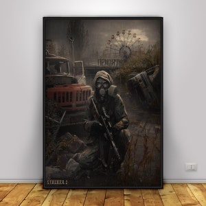 Stalker Game Poster Wall Art Wall Prints Home Decor Kraft Paper Print ...