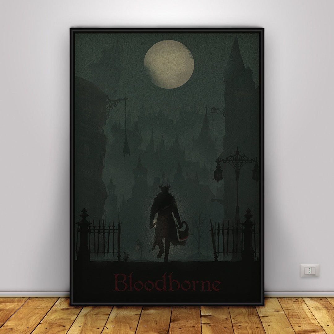Bloodborne Game Poster Wall Art Wall Prints Home Decor Kraft Paper ...