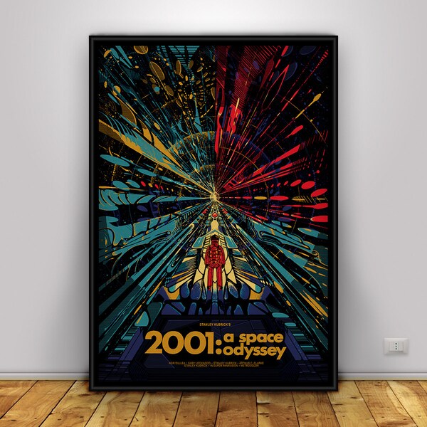 2001 a Space Odyssey Poster - Etsy