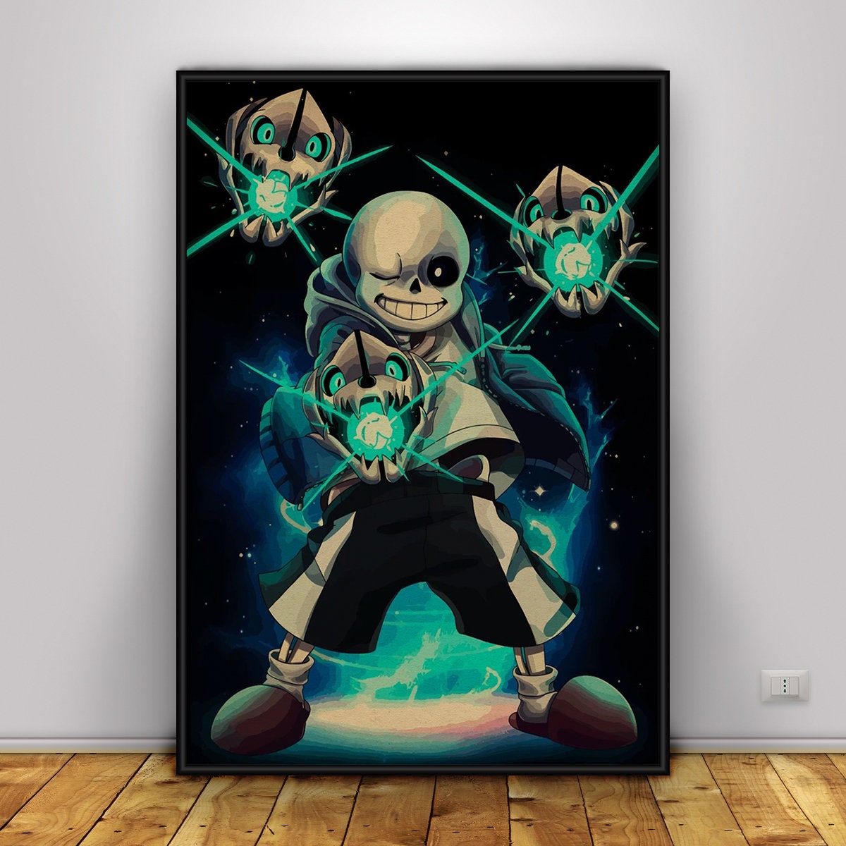 Undertale Game Poster Wall Art Wall Prints Home Decor Kraft Paper Print ...