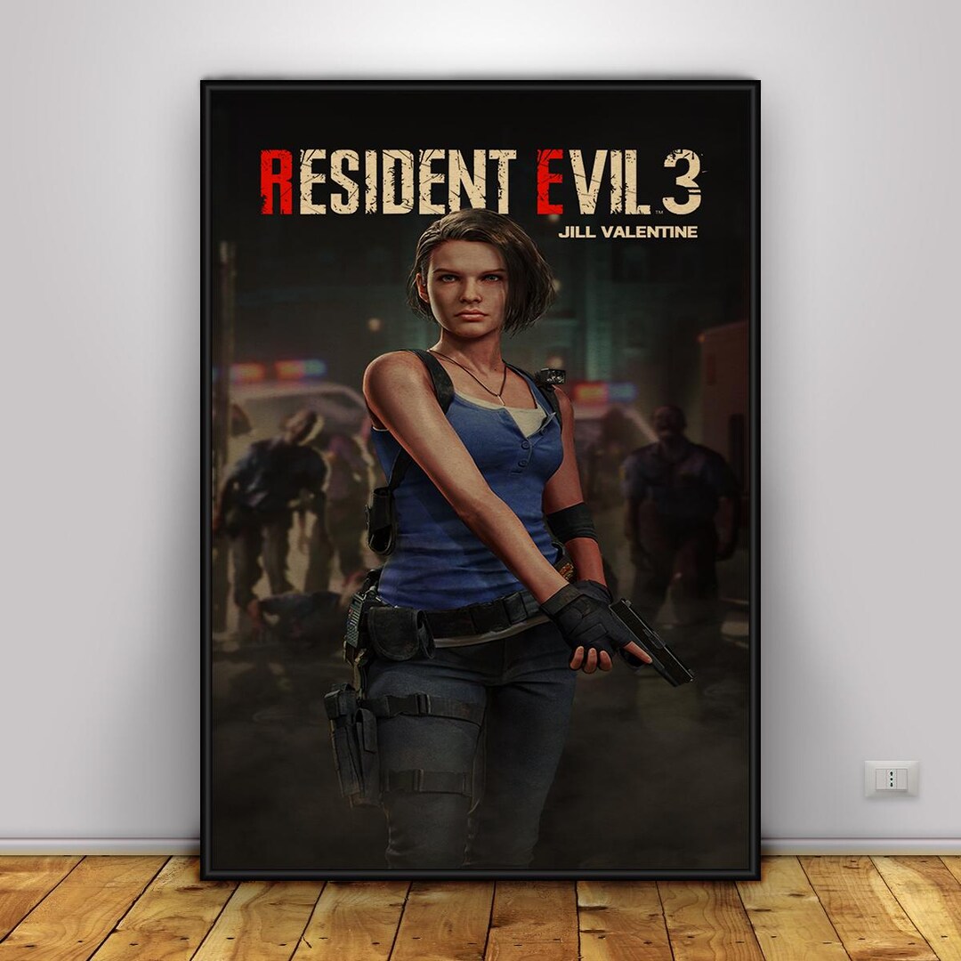 Resident Evil Game Poster Wall Art Wall Prints Home Decor Kraft Paper ...