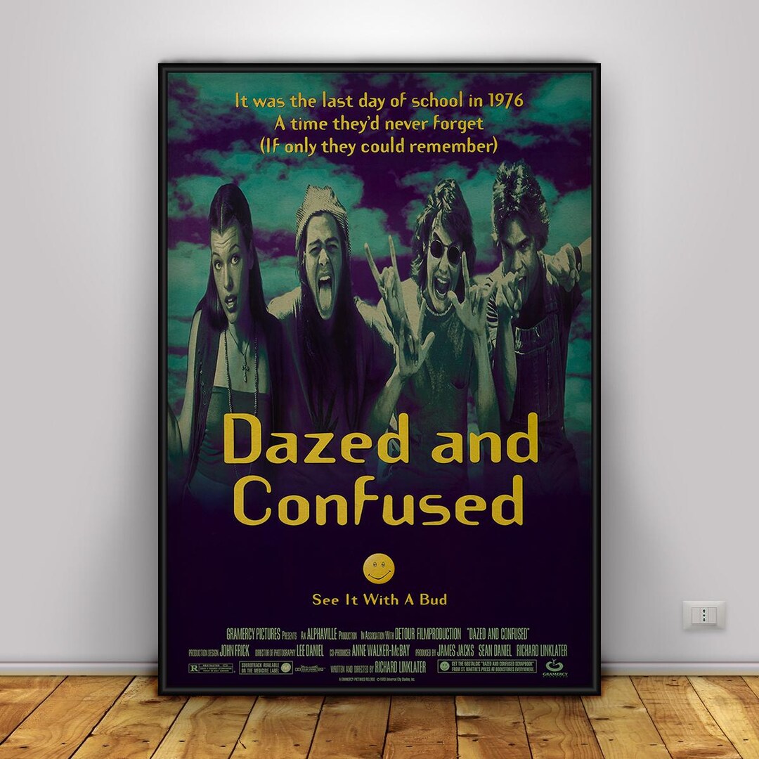 Dazed and Confused Poster Wall Art Wall Prints Home Decor Kraft Paper ...