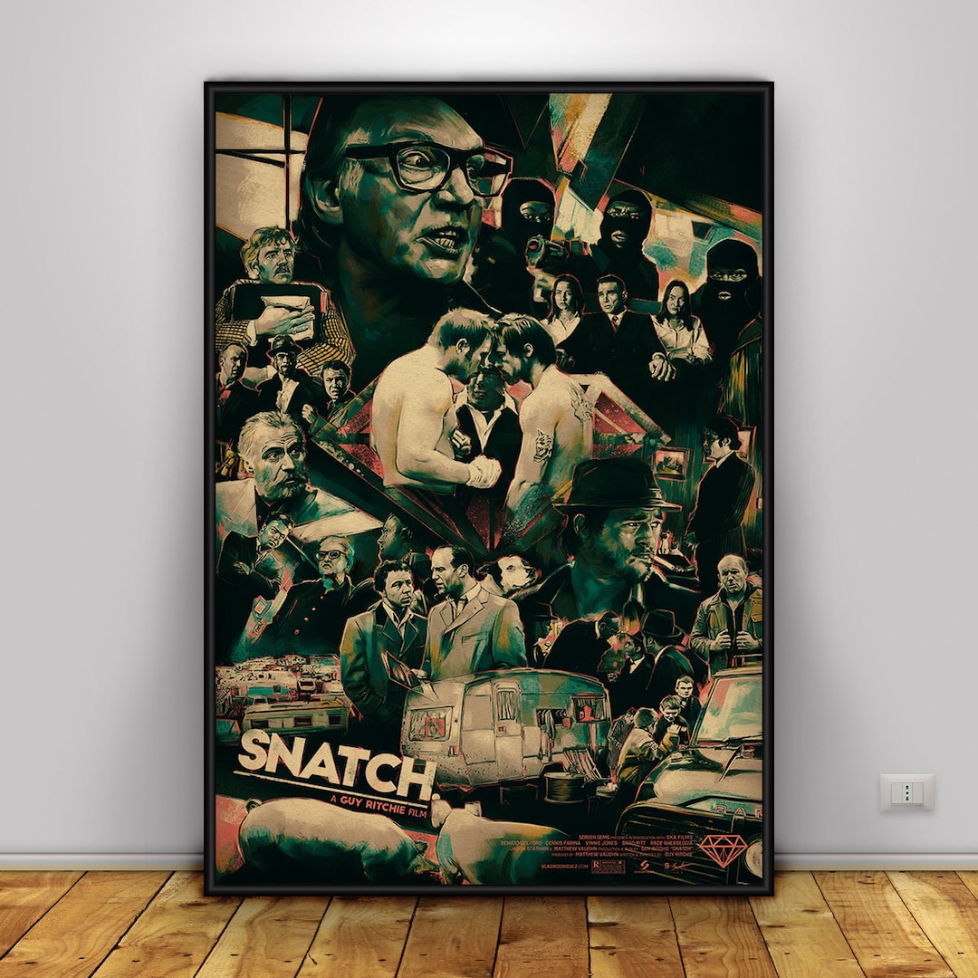 Snatch Poster Wall Art Wall Prints Home Decor Kraft Paper Print Gift ...