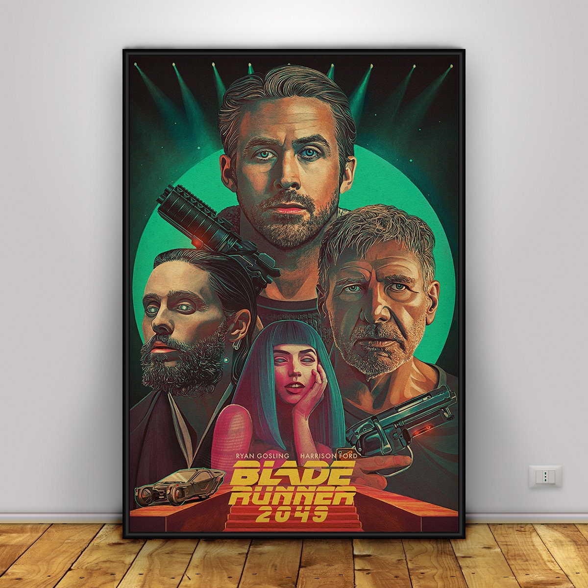 Blade Runner Poster Wall Art Wall Prints Home Decor Kraft Paper Print ...