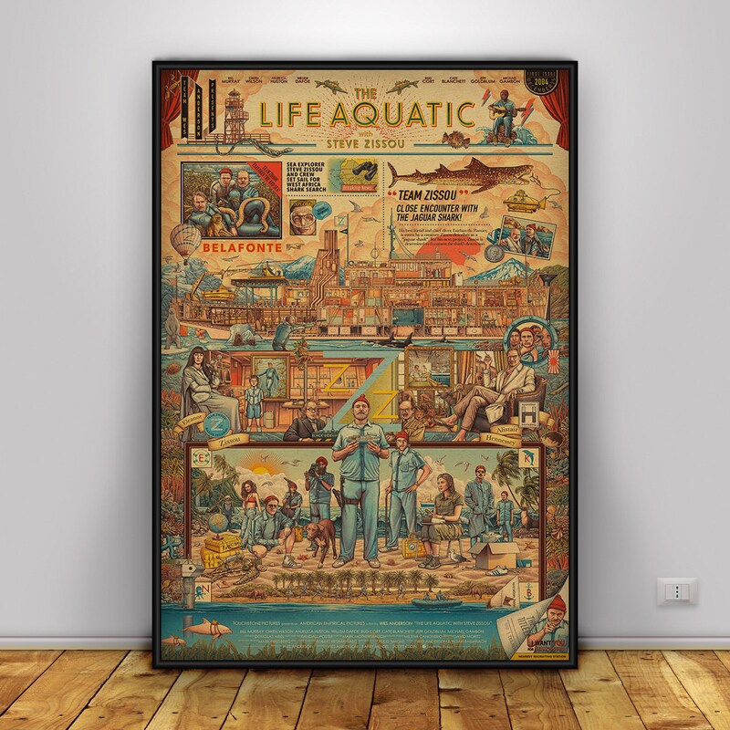 Life Aquatic Art - Etsy