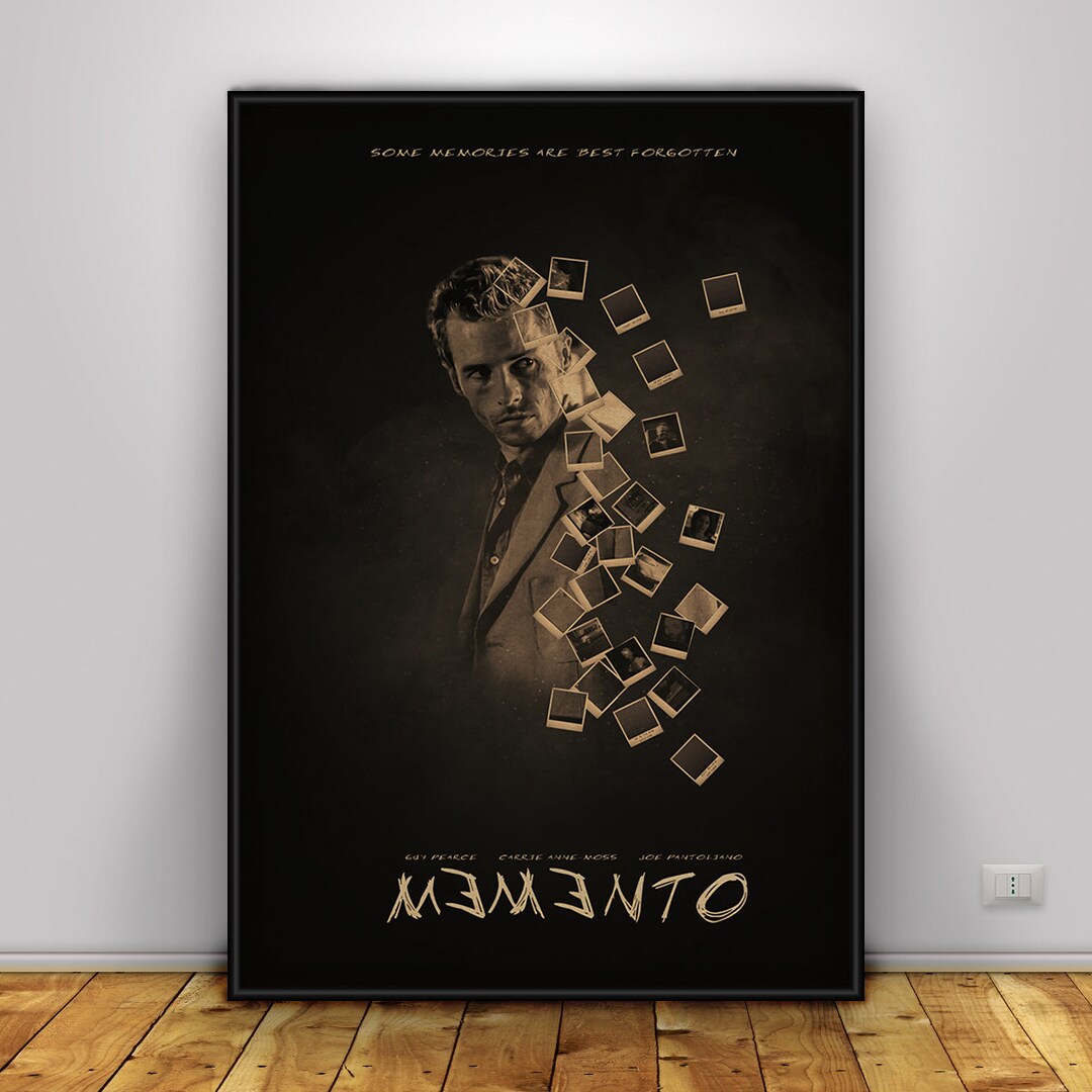 Memento Poster Wall Art Wall Prints Home Decor Kraft Paper Print Gift ...