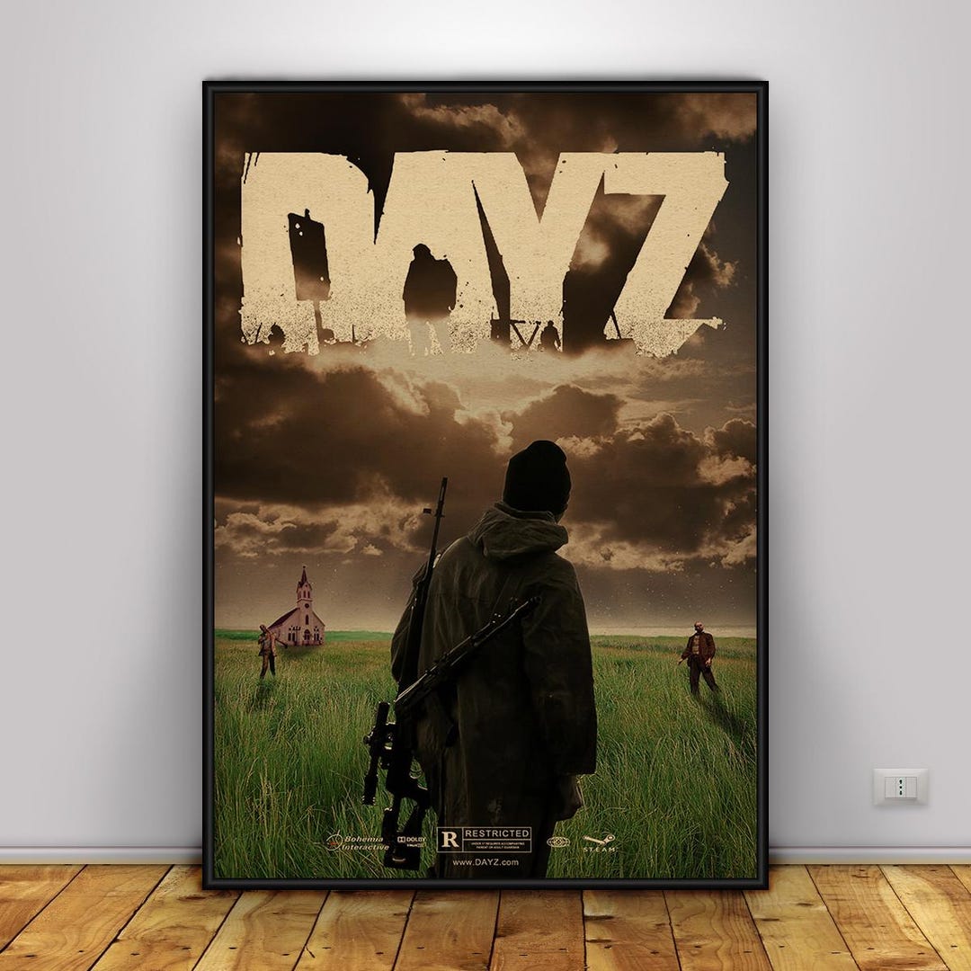 Dayz Game Poster Wall Art Wall Prints Home Decor Kraft Paper Print Gift ...
