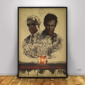 True Detective Poster Wall Art Wall Prints Home Decor Kraft Paper Print ...