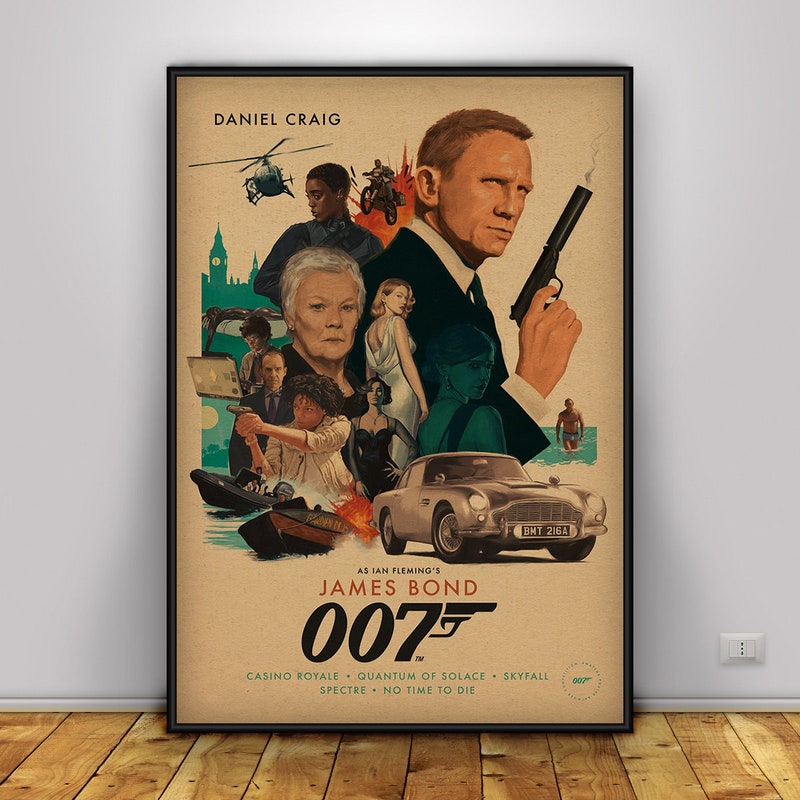 James Bond Poster - Etsy