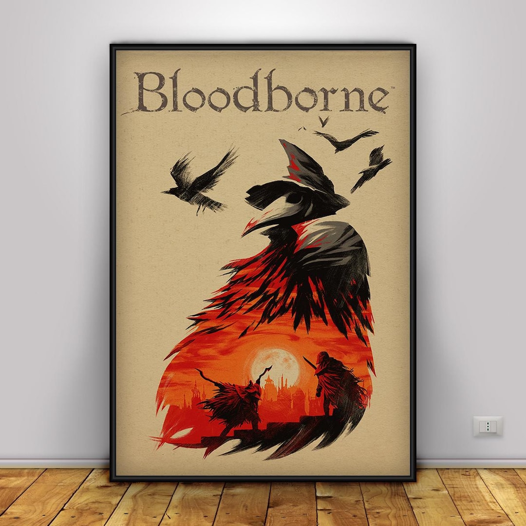 Bloodborne Game Poster Wall Art Wall Prints Home Decor Kraft Paper ...