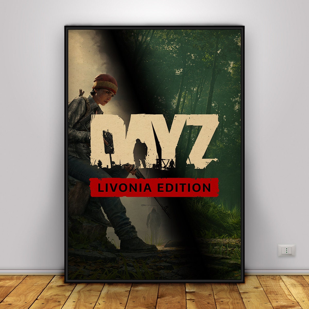 Dayz Game Poster Wall Art Wall Prints Home Decor Kraft Paper Print Gift ...