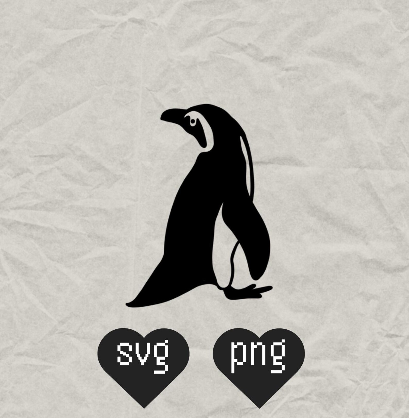 Cute Penguin SVG, Penguin Clipart, Penguin Digital Download, Cute ...