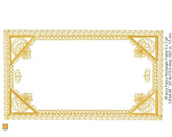 Fancy Rectangle Frame
